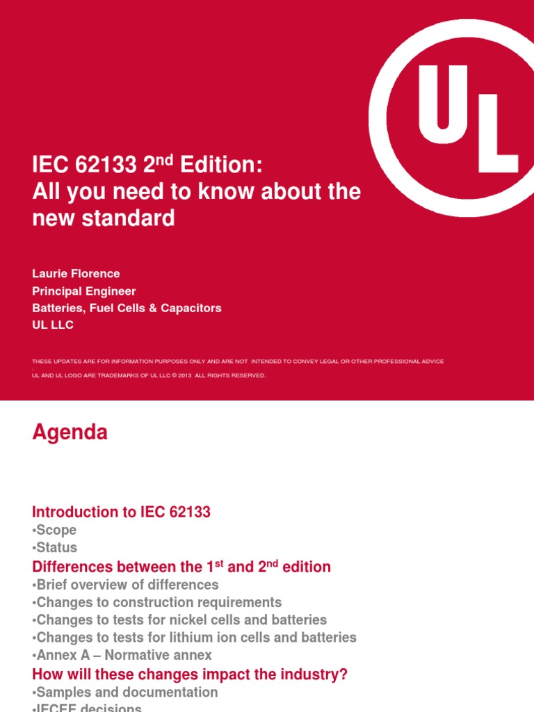 IEC 62133 - Baterias | PDF | Lithium Ion Battery | Battery Charger