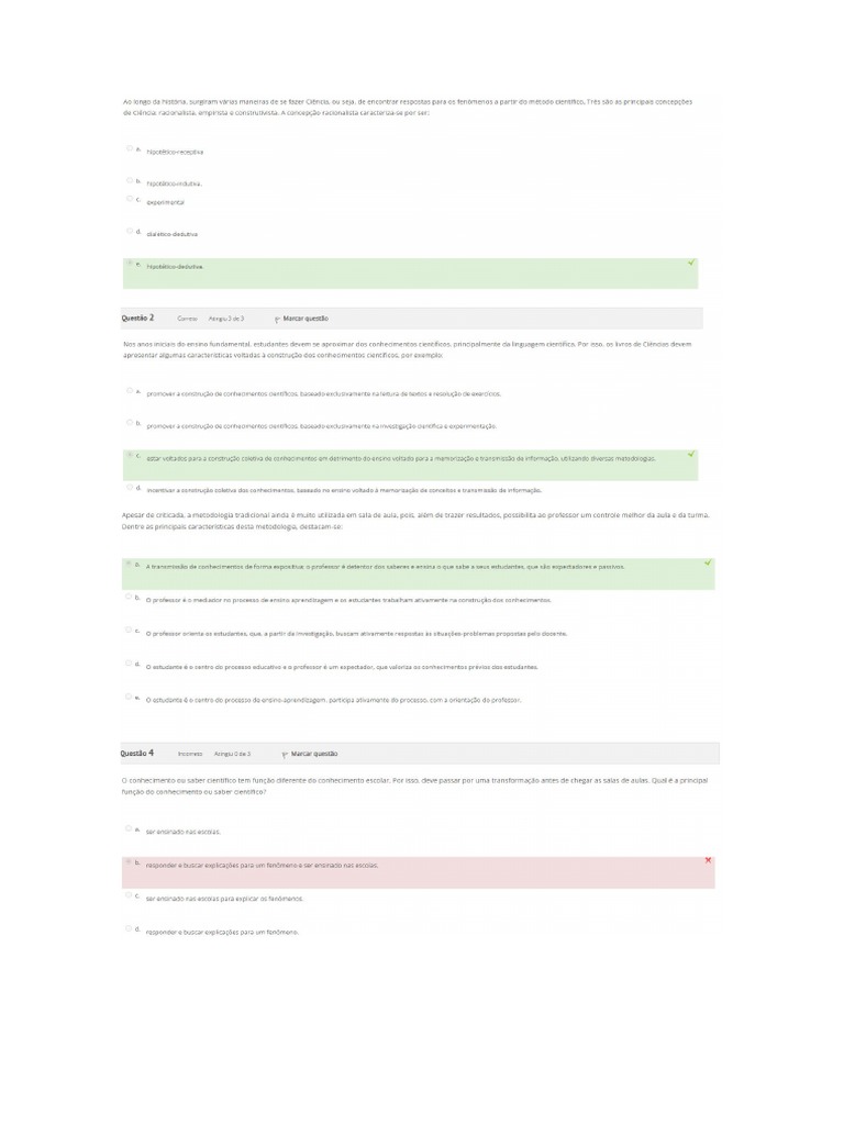 Prova F. Ciencias | PDF