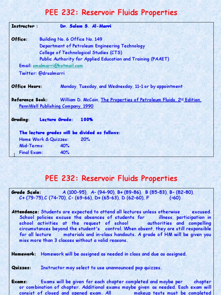Reservoir Fluids Properties V2 | PDF | Phase (Matter) | Chemical Bond