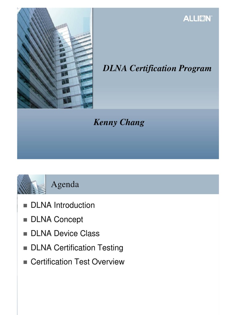 DLNA Technical - Test Overview | PDF | Mobile Device | Personal Digital ...