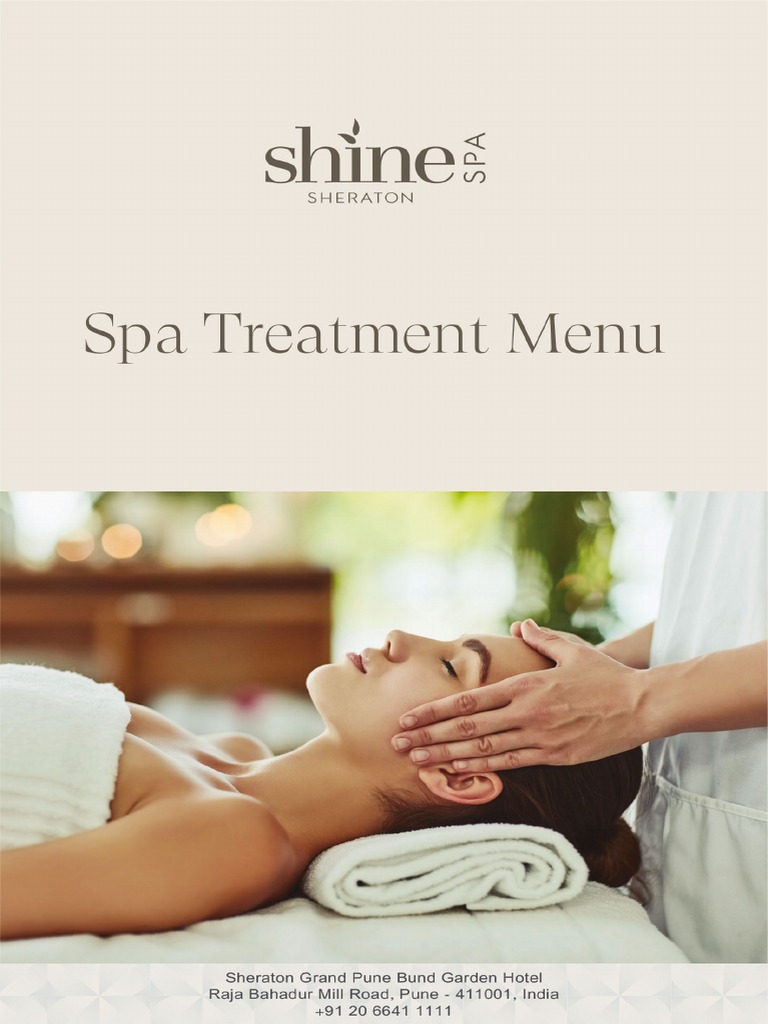 Shine Spa Menu | PDF