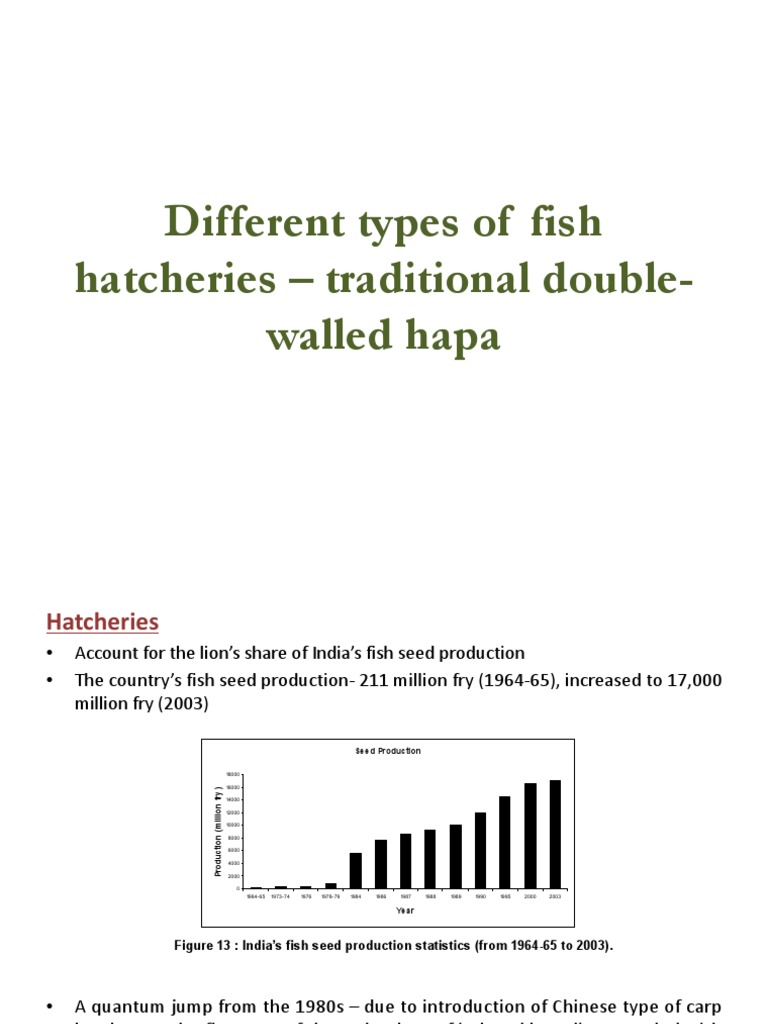 Different Types of Fish Hatcheries PDF | PDF