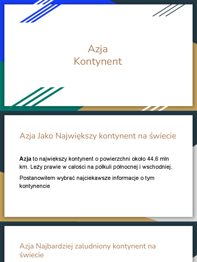 Azja Kontynent | PDF