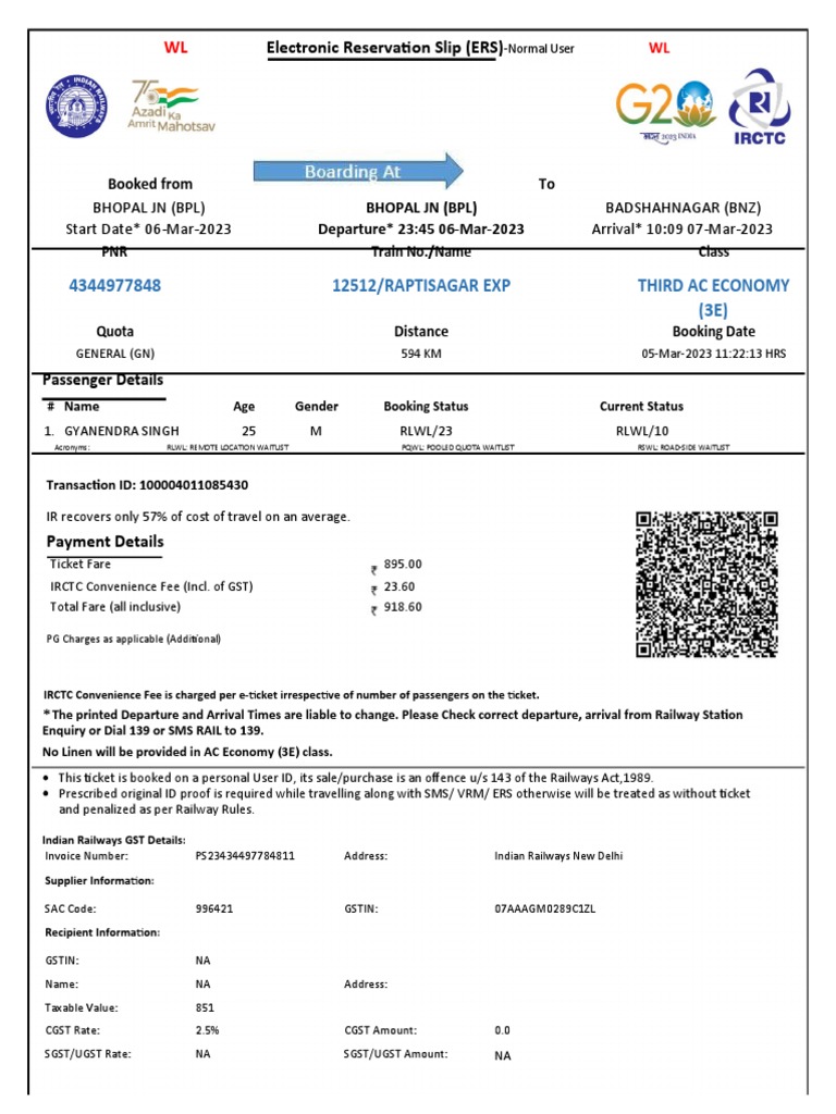 Train Ticket Editable | PDF | Identity Document