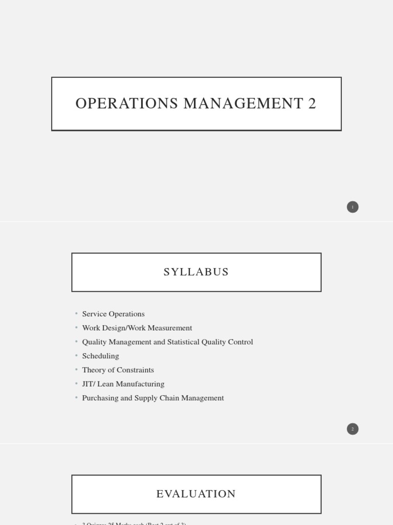 Service Operations Management PDF | PDF | Operations Management | Goods