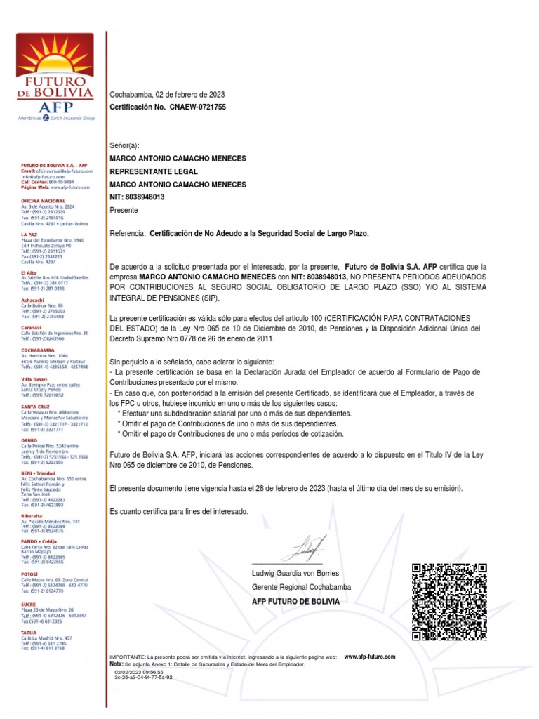 AFPS | PDF | Pensión