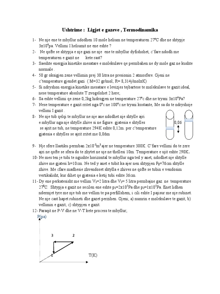 Flete Pune Termodinamika | PDF