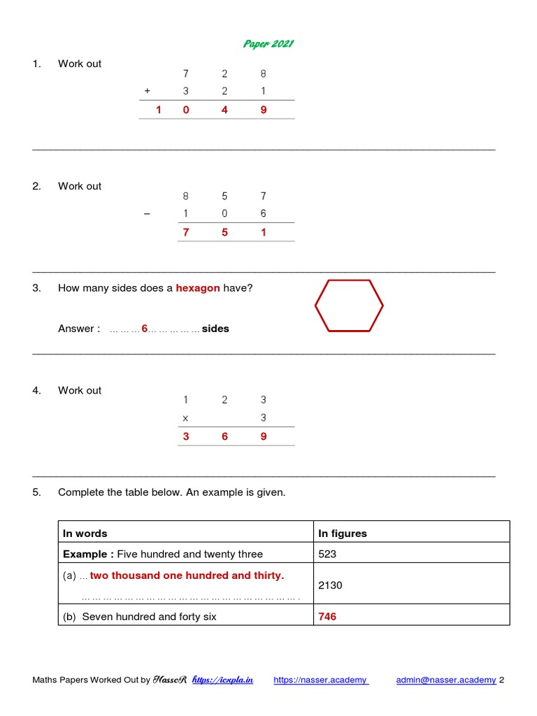 Maths Grade 6 (Iv) | PDF | Mathematics | Arithmetic