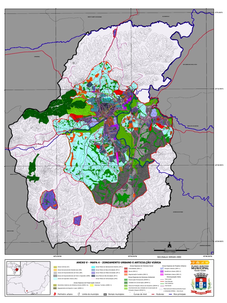 Anexo 5 Mapa Curvas PDF | PDF | Ambiente natural | Planejamento urbano
