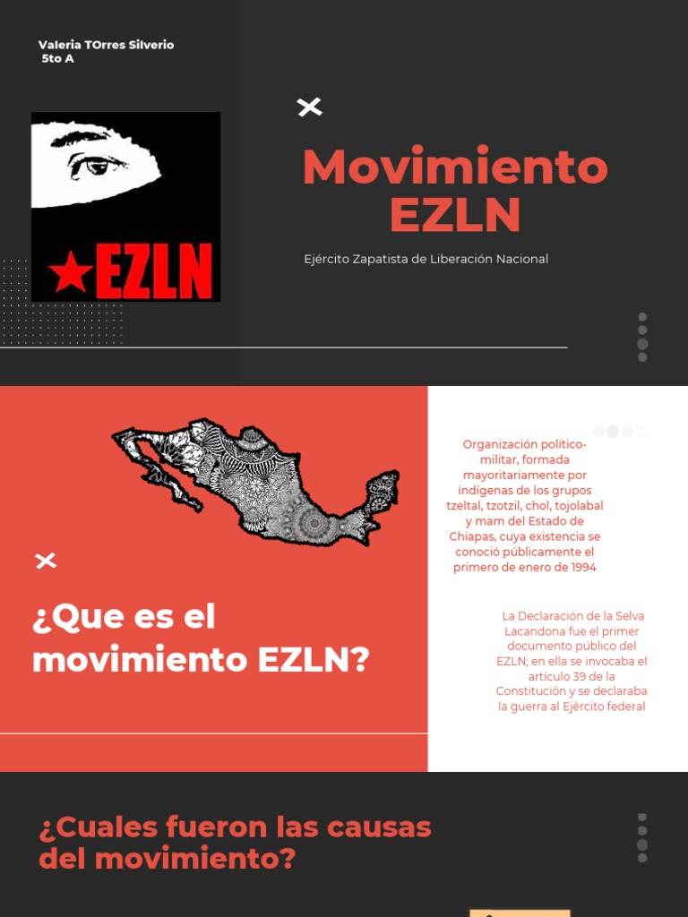 Movimiento EZLN | PDF | Historia