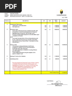 Sample Lump Sum Quotation | PDF | Wall | Concrete