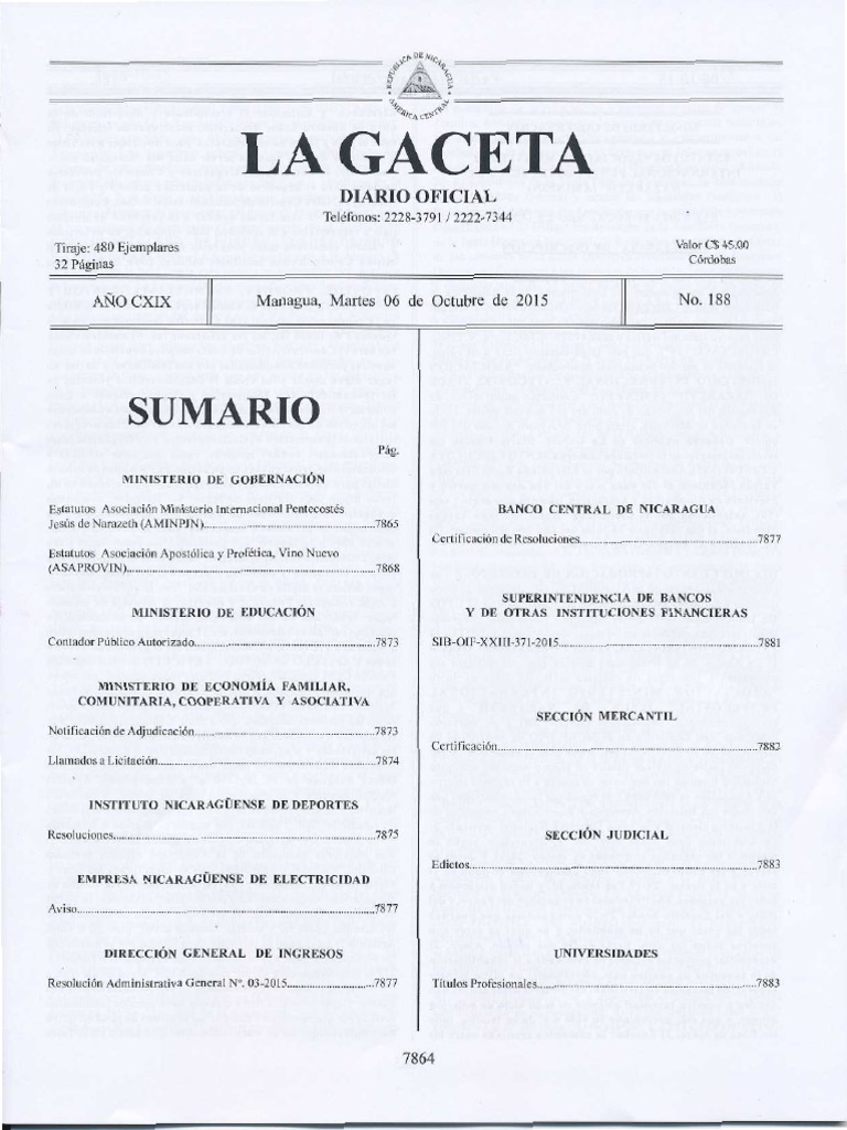 Dag 03-2015 Emisión de Nuevas Cédulas Ruc PDF | PDF