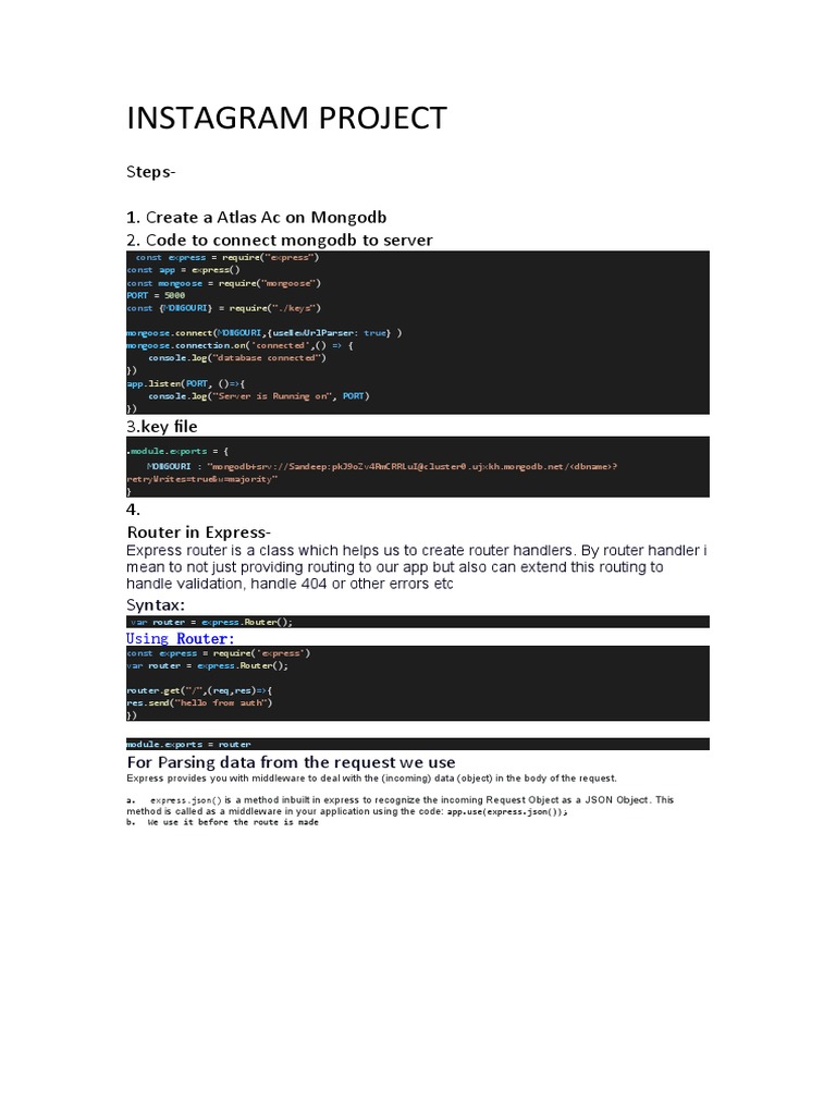 CRUD App with AngularJS and Node.js | PDF | Computers