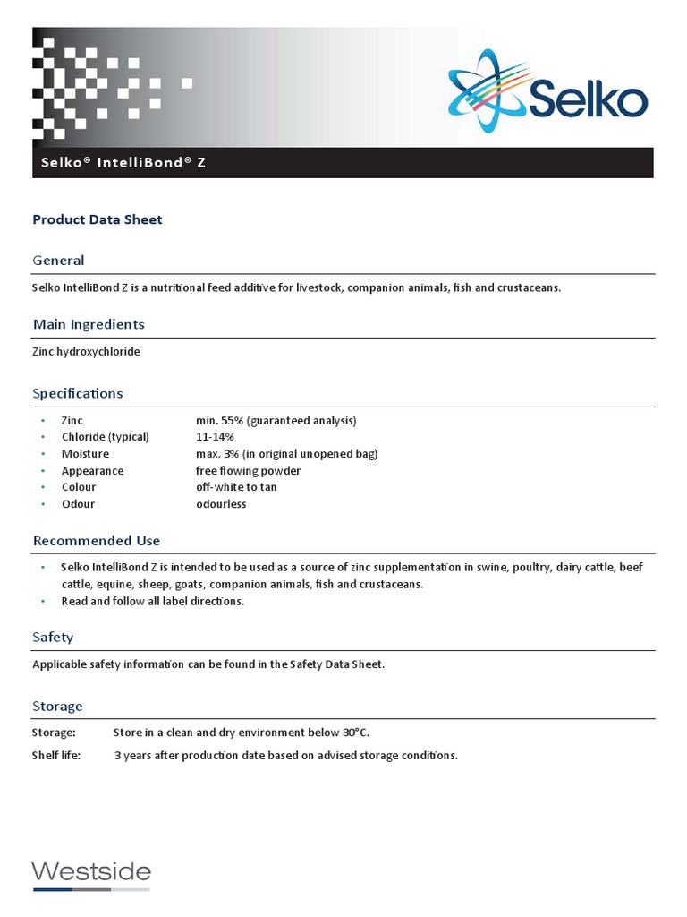Intellibond Z-55% PDF | PDF