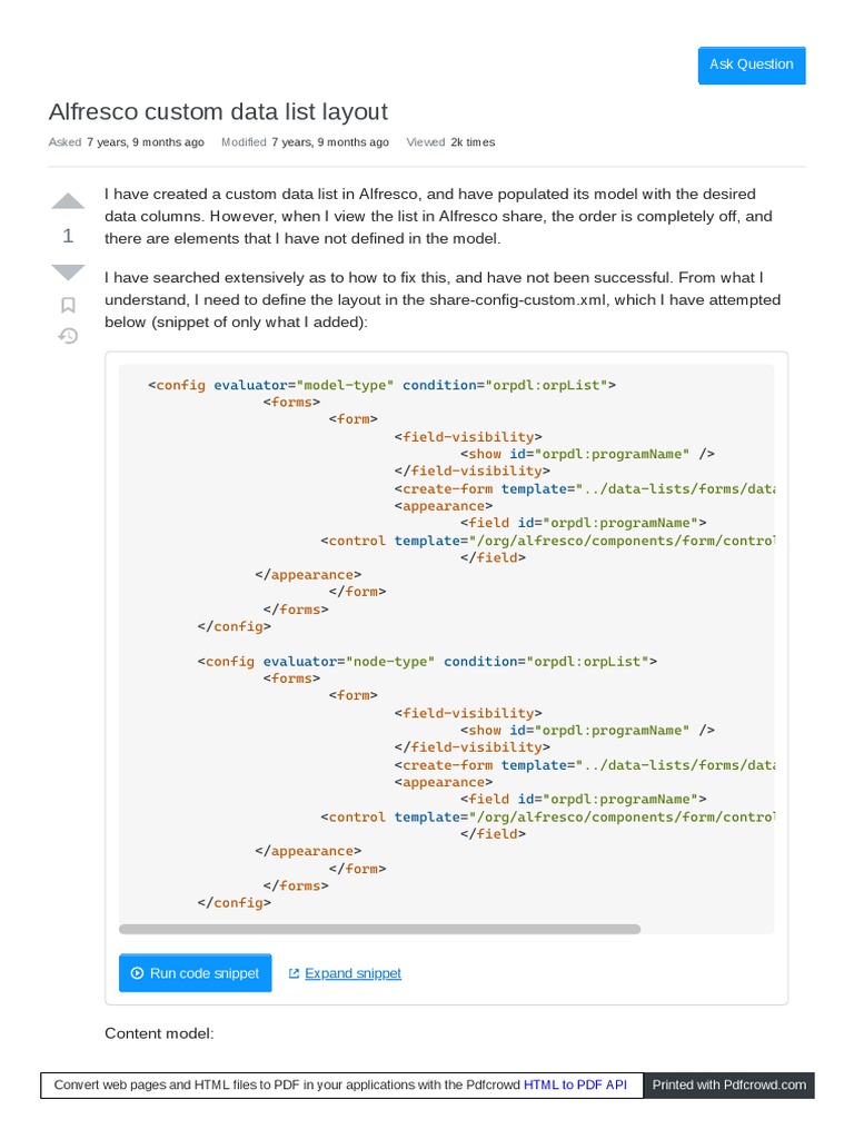 Stackoverflow Com Questions 30649722 Alfresco Custom Data Lico Pdf Html Element Html