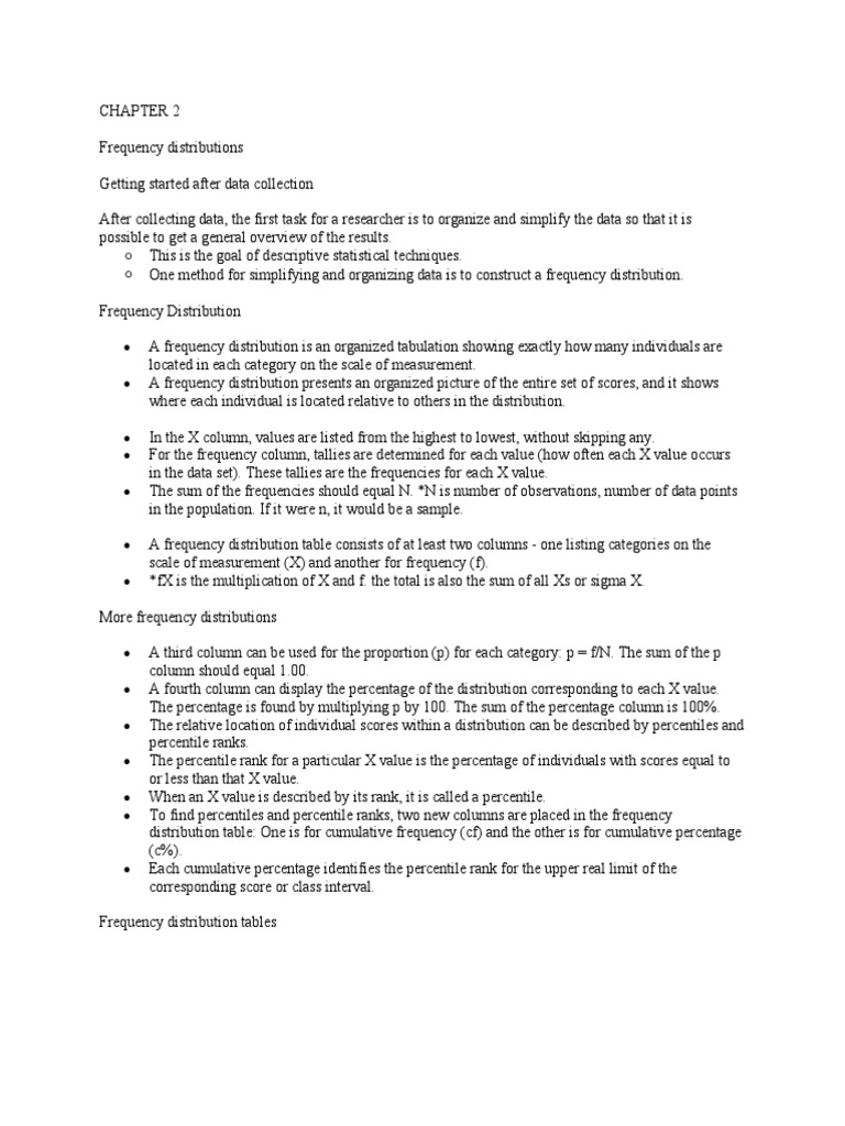 Lecture 2 Notes Pdf Mean Mode Statistics