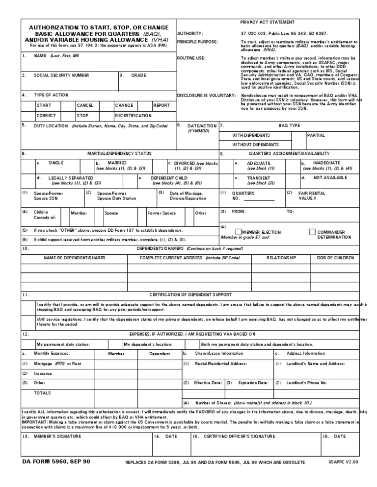 DA5960 | PDF | Social Security Number | Government