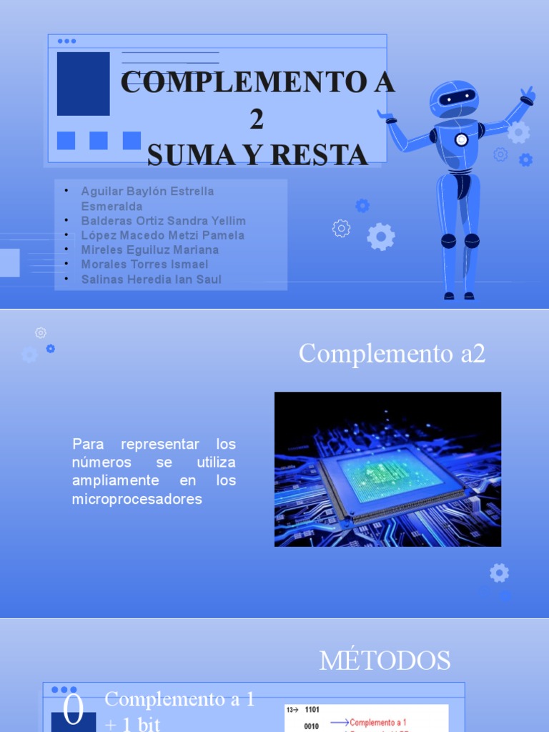 Complemento A2 | PDF