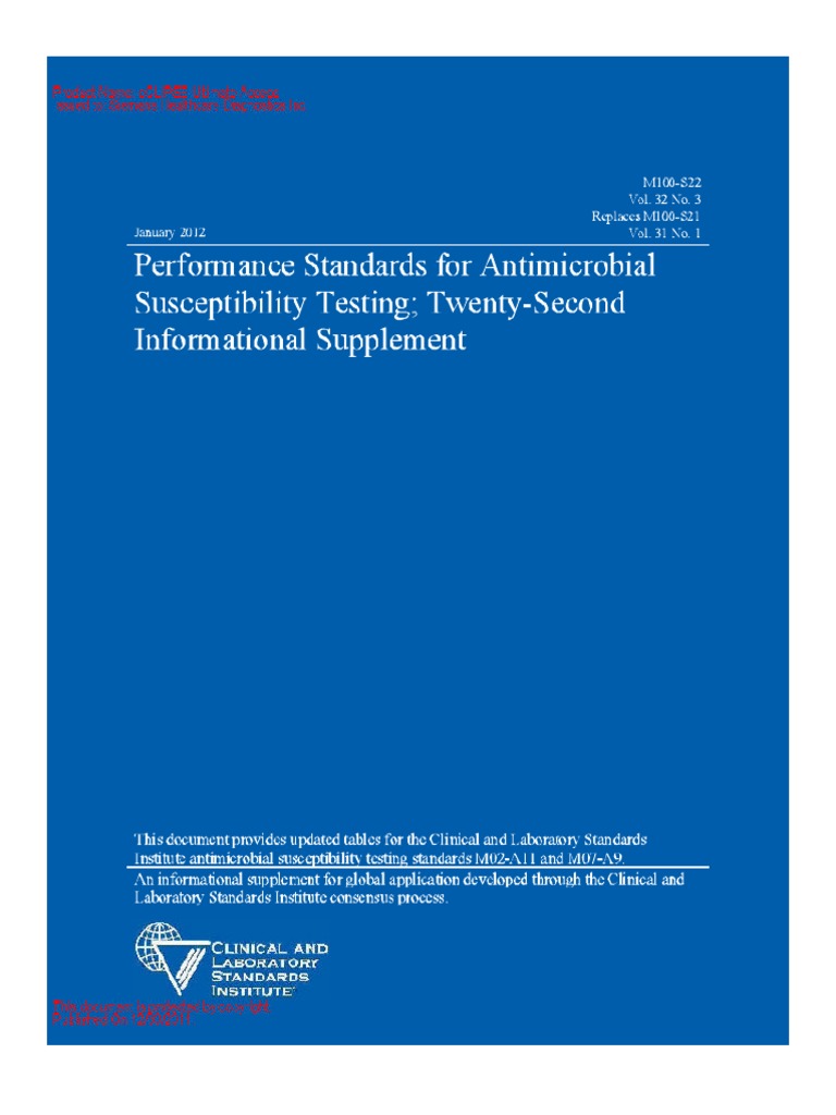 CLSI 2012 Tomo1 PDF | PDF