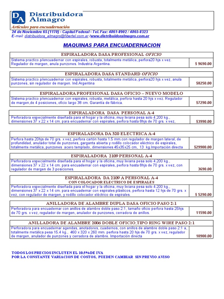A Maquinas É Insumos 10-02-2019 | PDF | Ultravioleta | Materiales de ...