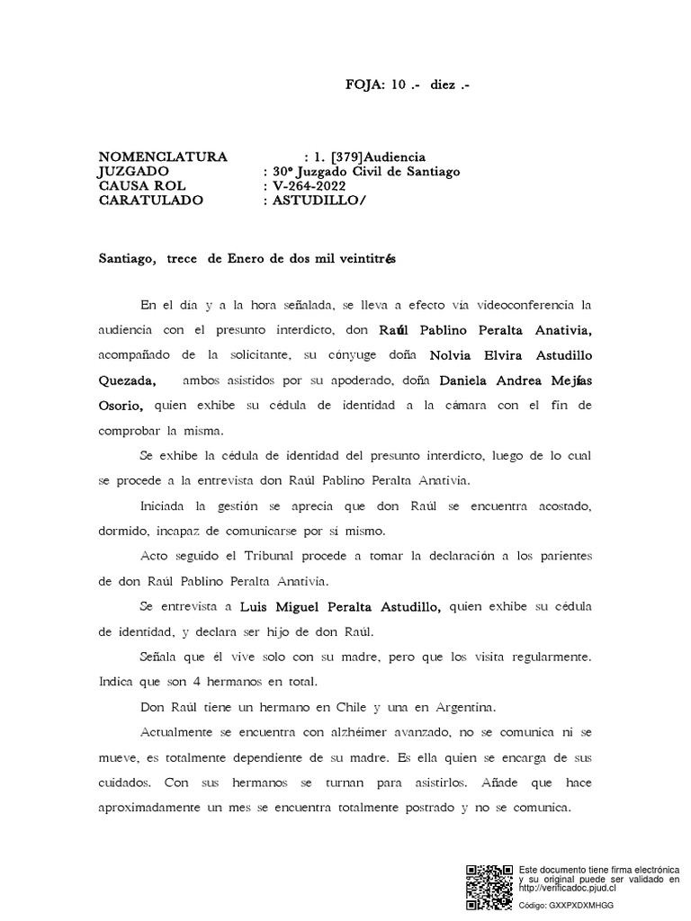 Este Documento Tiene Firma Electrónica y Su Original Puede Ser Validado ...