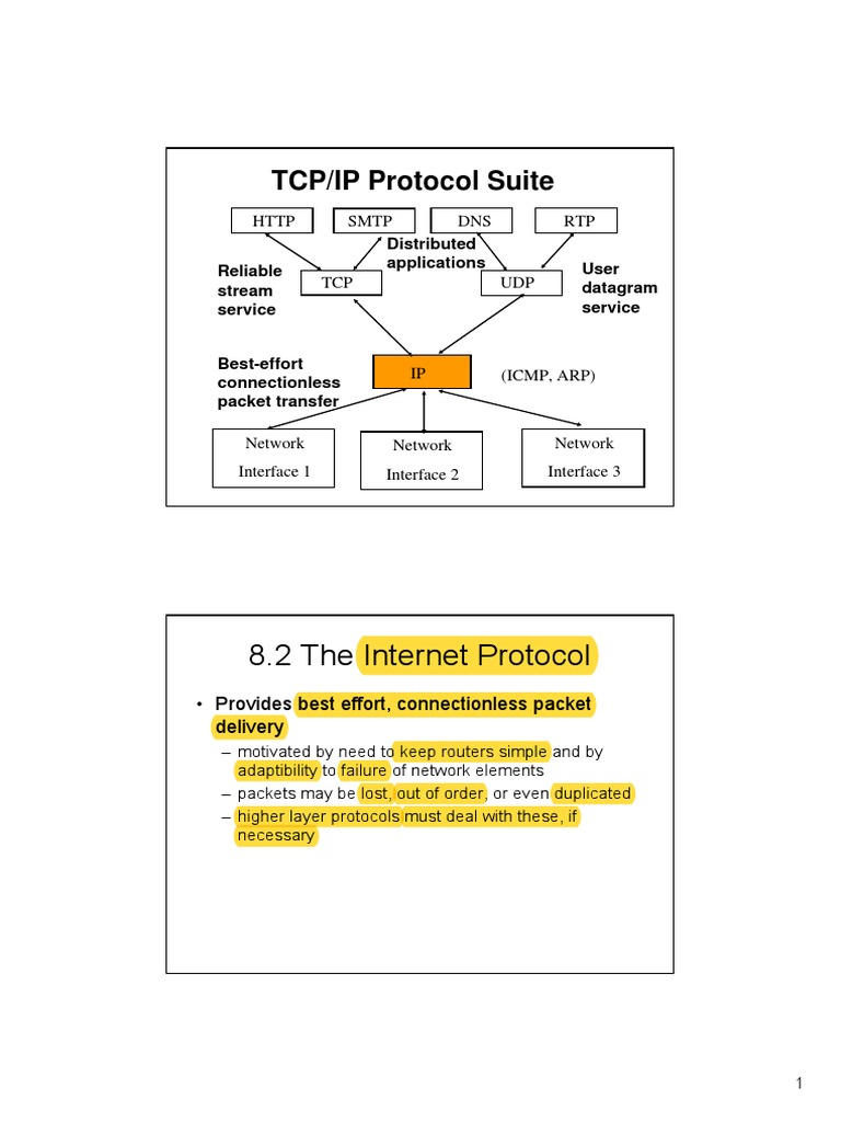 Lec 10 | PDF | Internet Protocols | Ip Address
