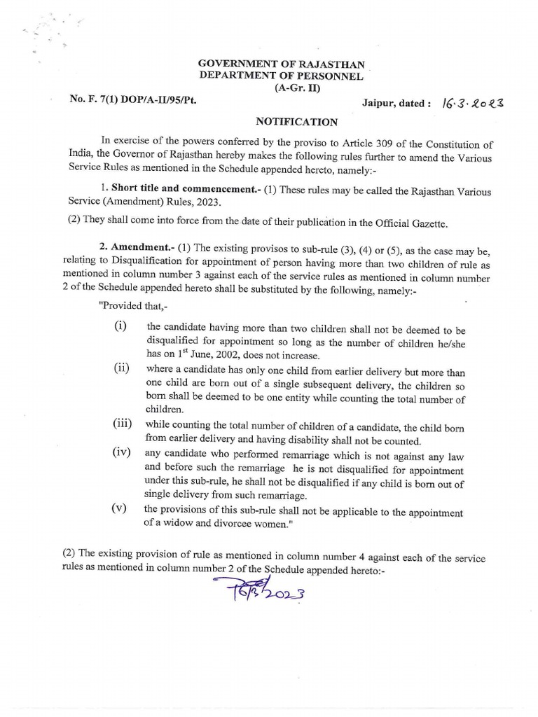 3rd Child Latest Order | PDF