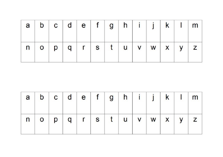 Alphabet Capitale Script 2 | PDF