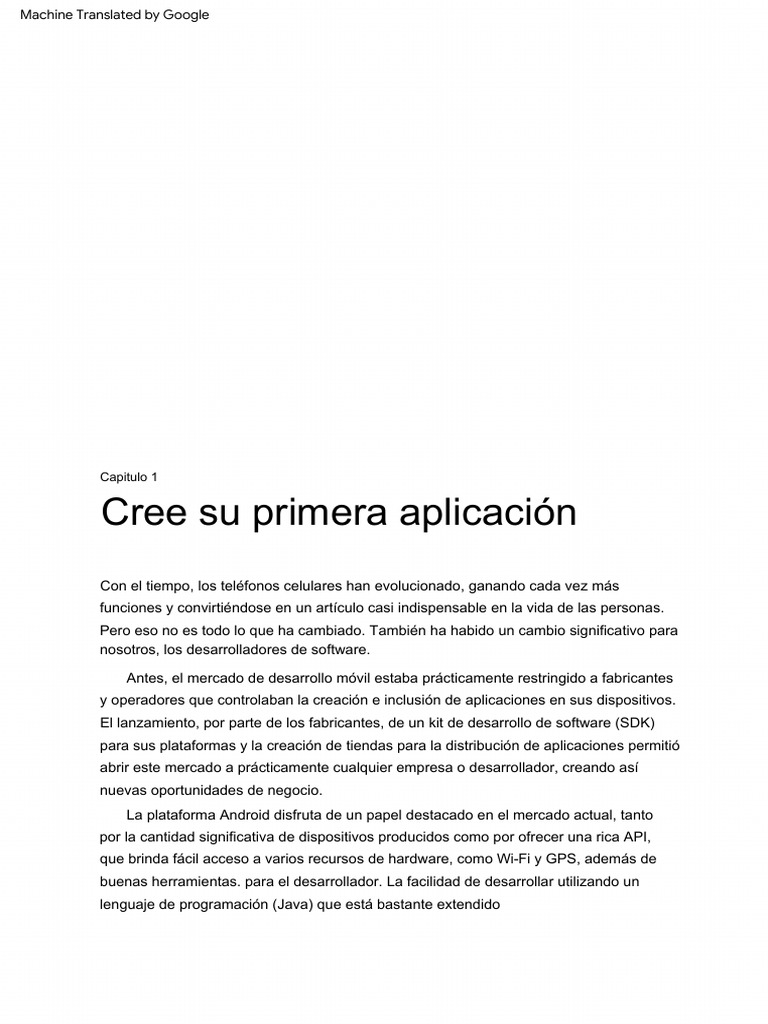 Crear Aplicaciones para Celulares e Tablets PDF | PDF | Android ... Crear Aplicaciones para Celulares e Tablets PDF | PDF | Android ...