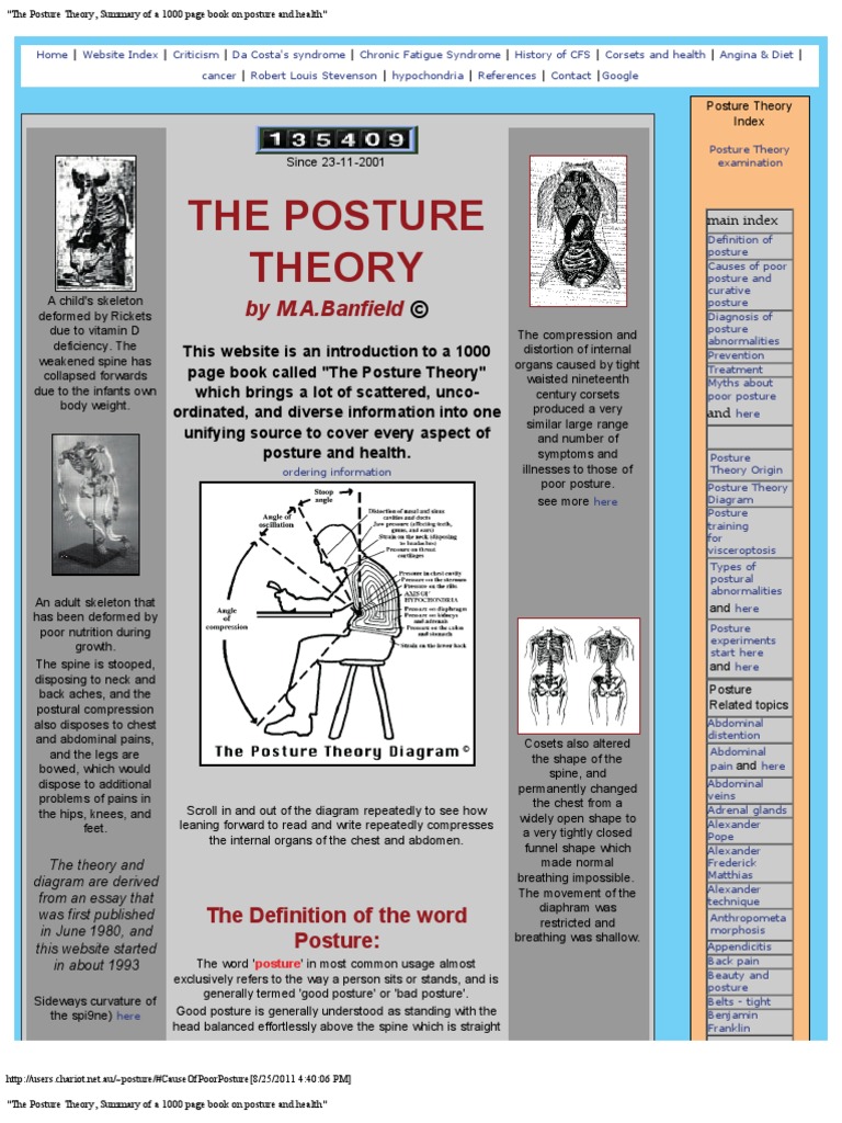 The Posture Theory, Book On Posture and Health | PDF | Thorax | Scoliosis