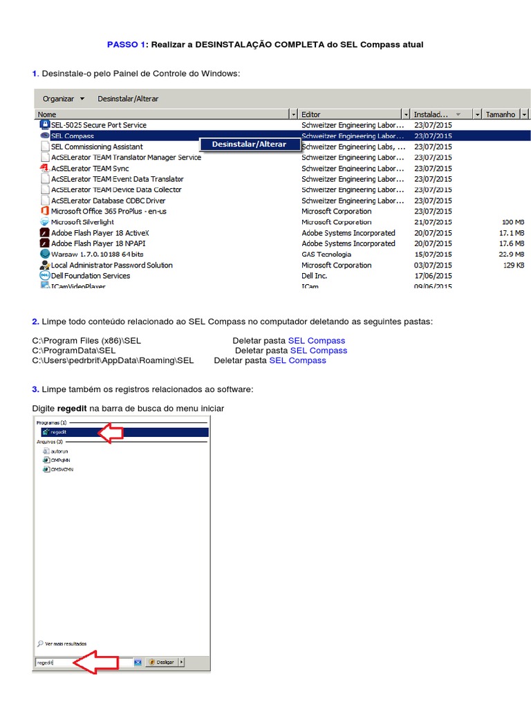 2 - SEL Compass - Product Database Error PDF | PDF | Computadores