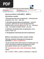 WEEK 4 PART TWO-Izivumelwano | PDF | Grammatical Number | Morphology ...