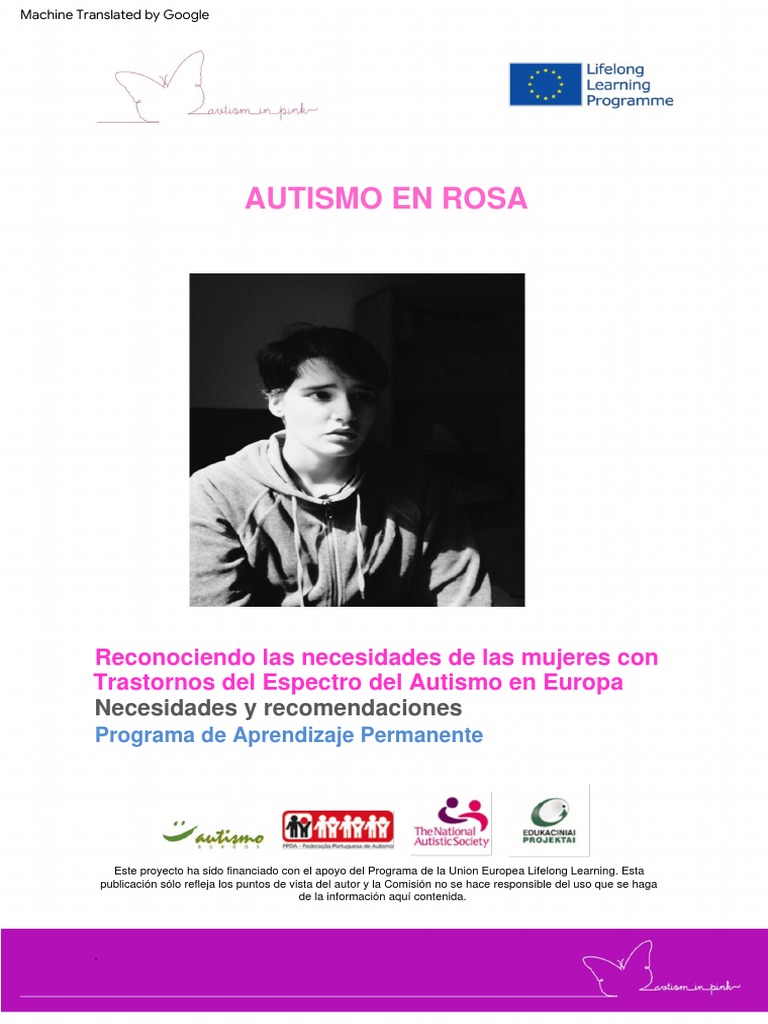 Autism in Pink | PDF | Espectro autista | Inclusión (Educación)