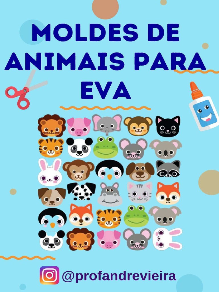 Moldes de Animais para Eva | PDF