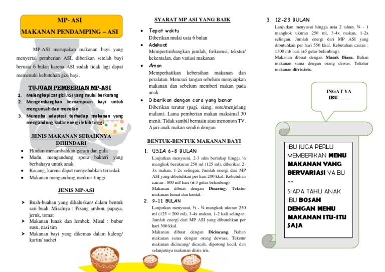 Leaflet Mp-Asi Hal 1 | PDF
