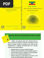 Afaan Oromoo G 10 Text Book | PDF