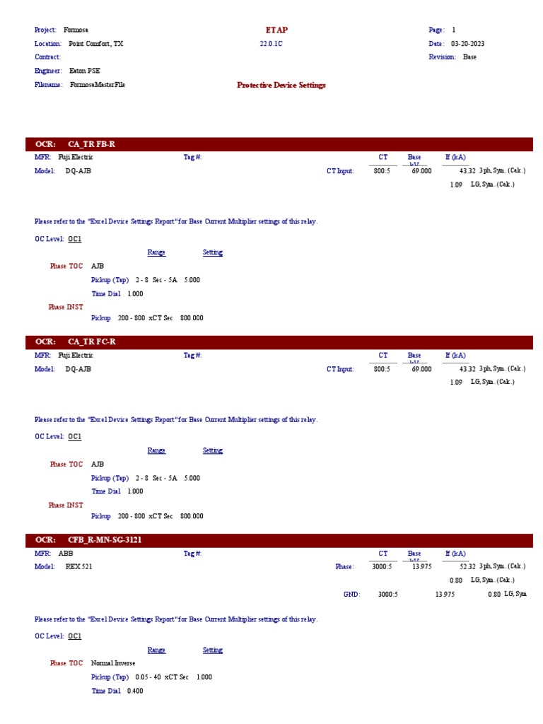 Ocr: Ca - TR FB-R: Phase TOC | PDF