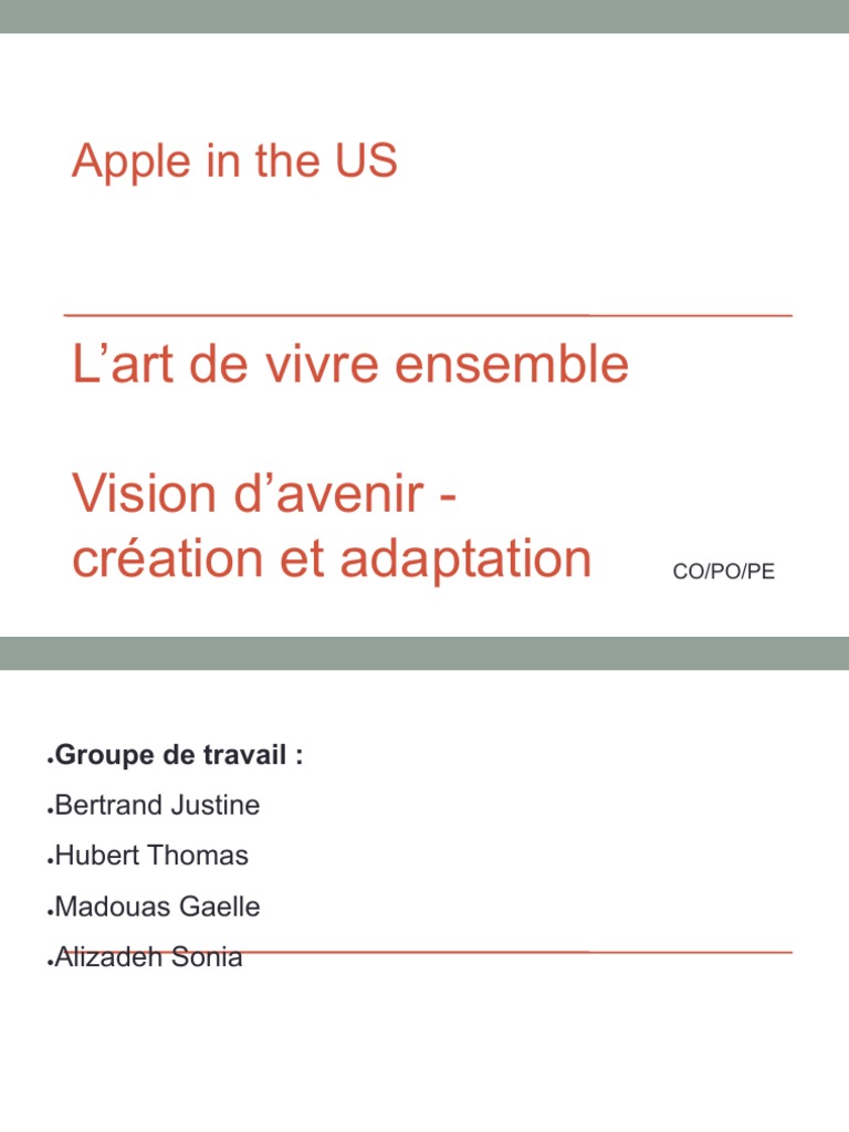 Présenter l'innovation à la Apple | PDF | Apple Inc.