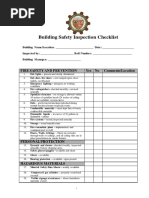 MEP FP Inspection Checklist | PDF | Technology & Engineering