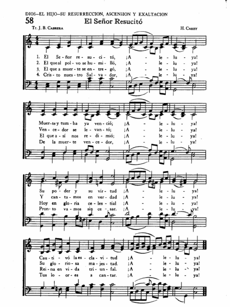 El Señor Resucitó | PDF