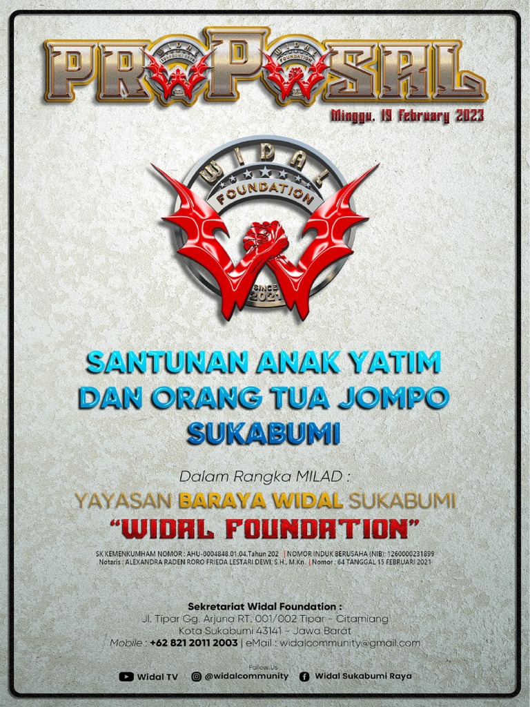 Permohonan Santunan Yatim dan Jompo | PDF