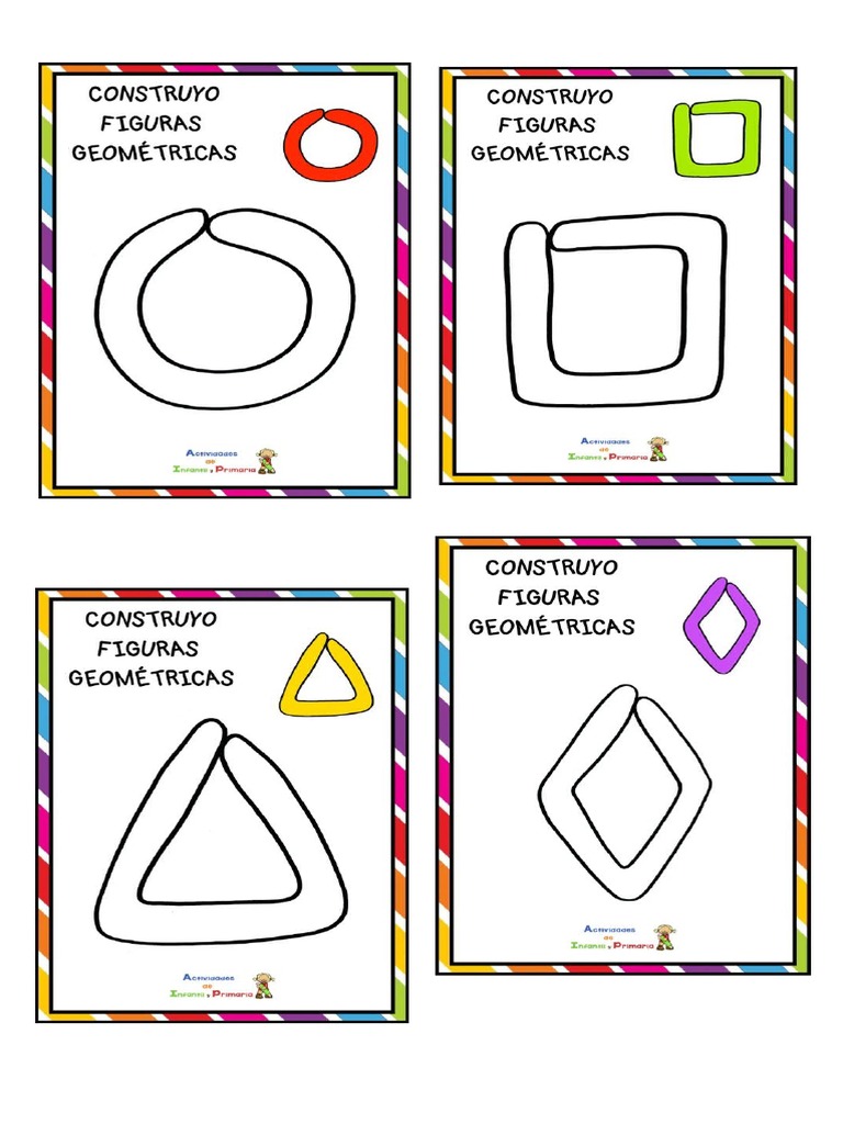 Plantillas Figuras Geometricas | PDF