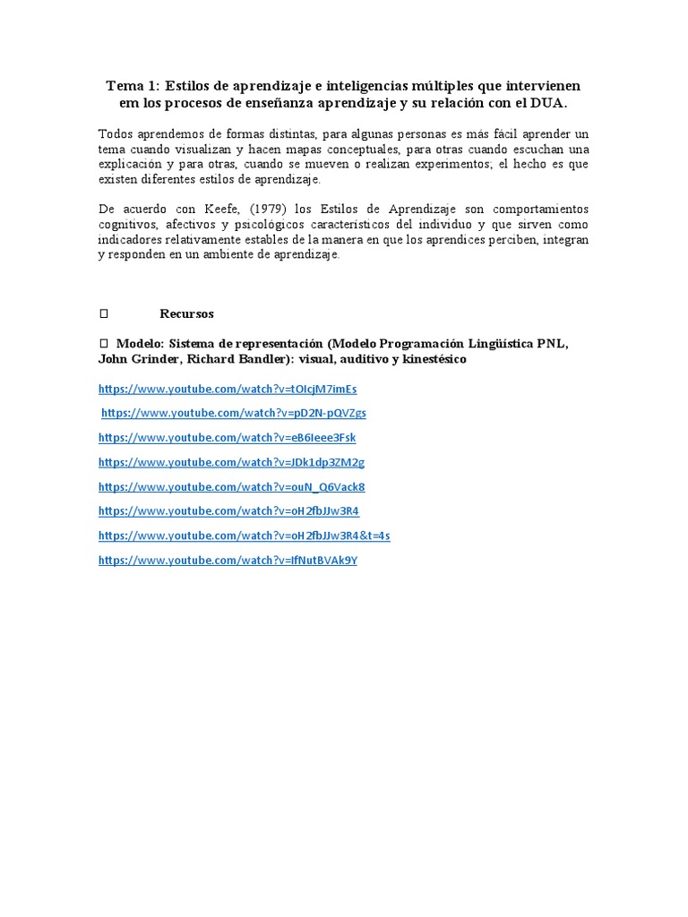 UNIDAD 2 Tema 1 | PDF