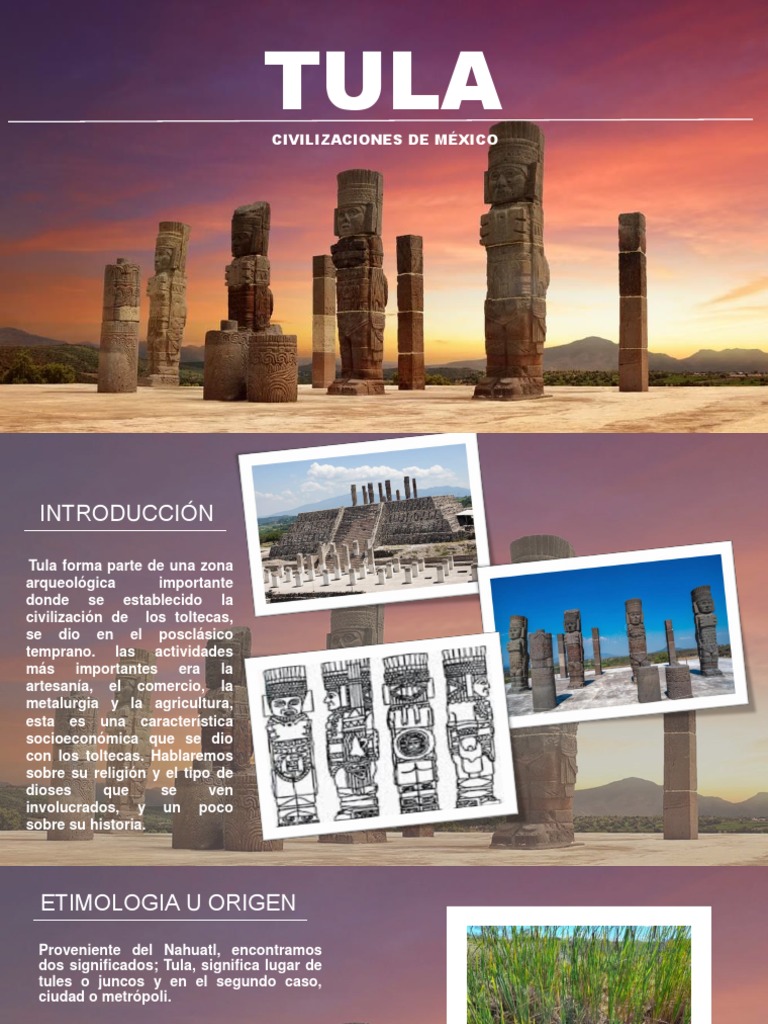 Presentacion de Tula PDF | PDF | Mesoamérica | Cultura de las Americas