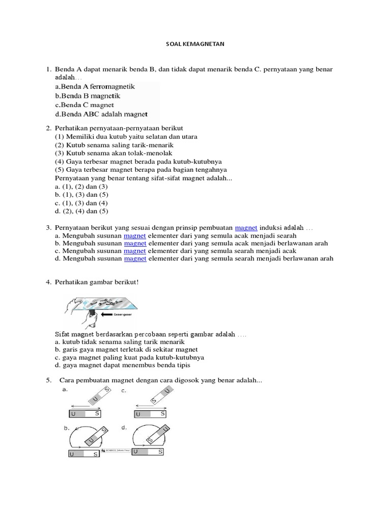 Soal Kemagnetan 2 | PDF