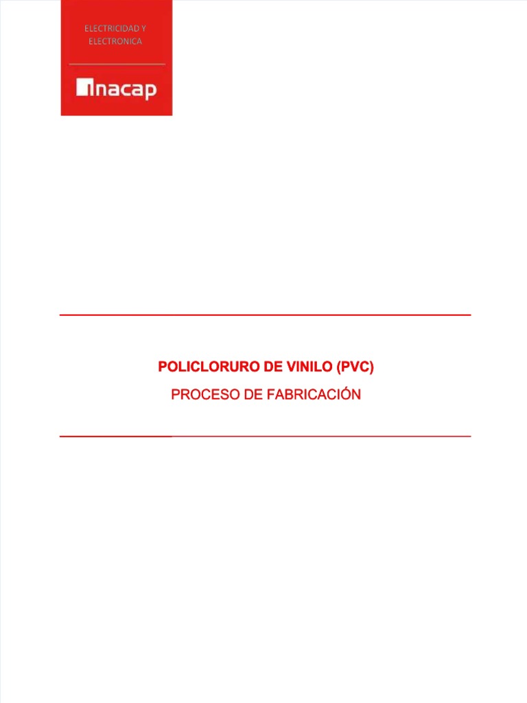 Pdf-Proceso-De-Fabricacion PVC | PDF | Cloruro de polivinilo | Polímeros