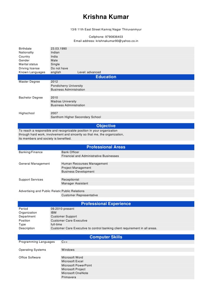 My Resume | PDF