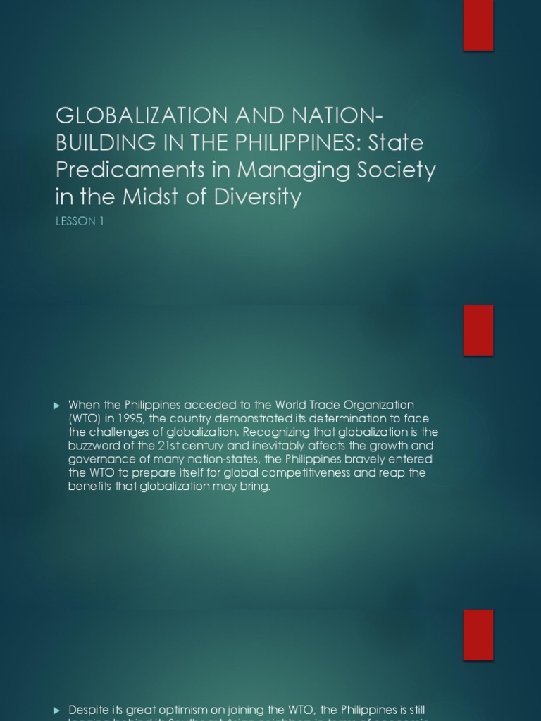 Globalization and Nation-Building in The Philippines | PDF | Philippines | Globalization