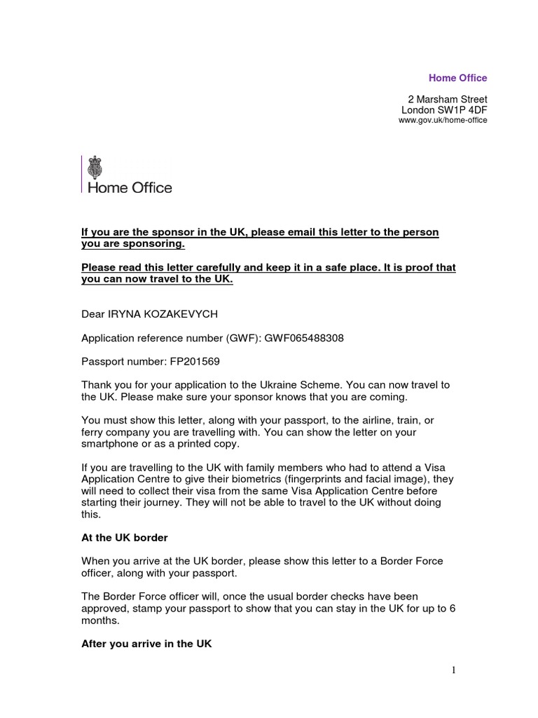 2 Marsham Street London SW1P 4DF: Home Office | PDF | Travel Visa ...