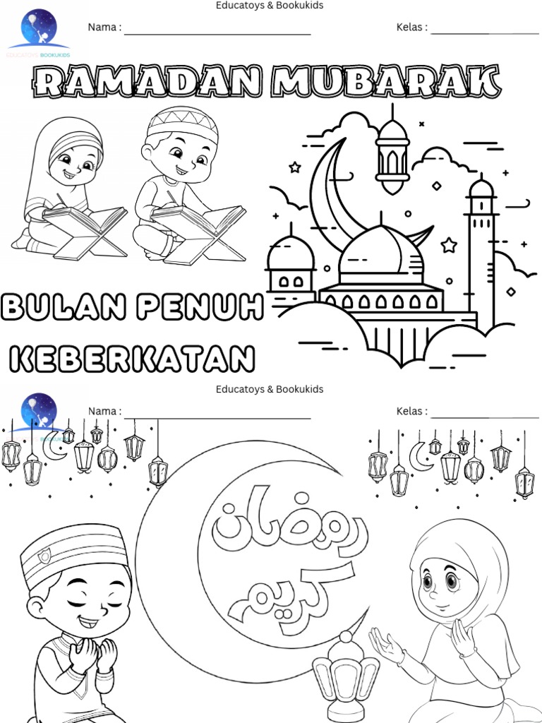 Mewarna Ramadan Educatoys | PDF